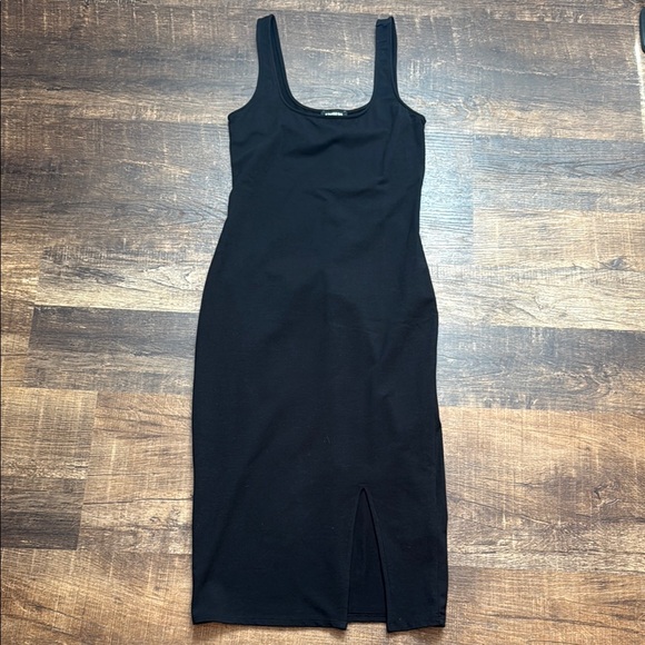 Express | Dresses | Express Black Midi Dress | Poshmark